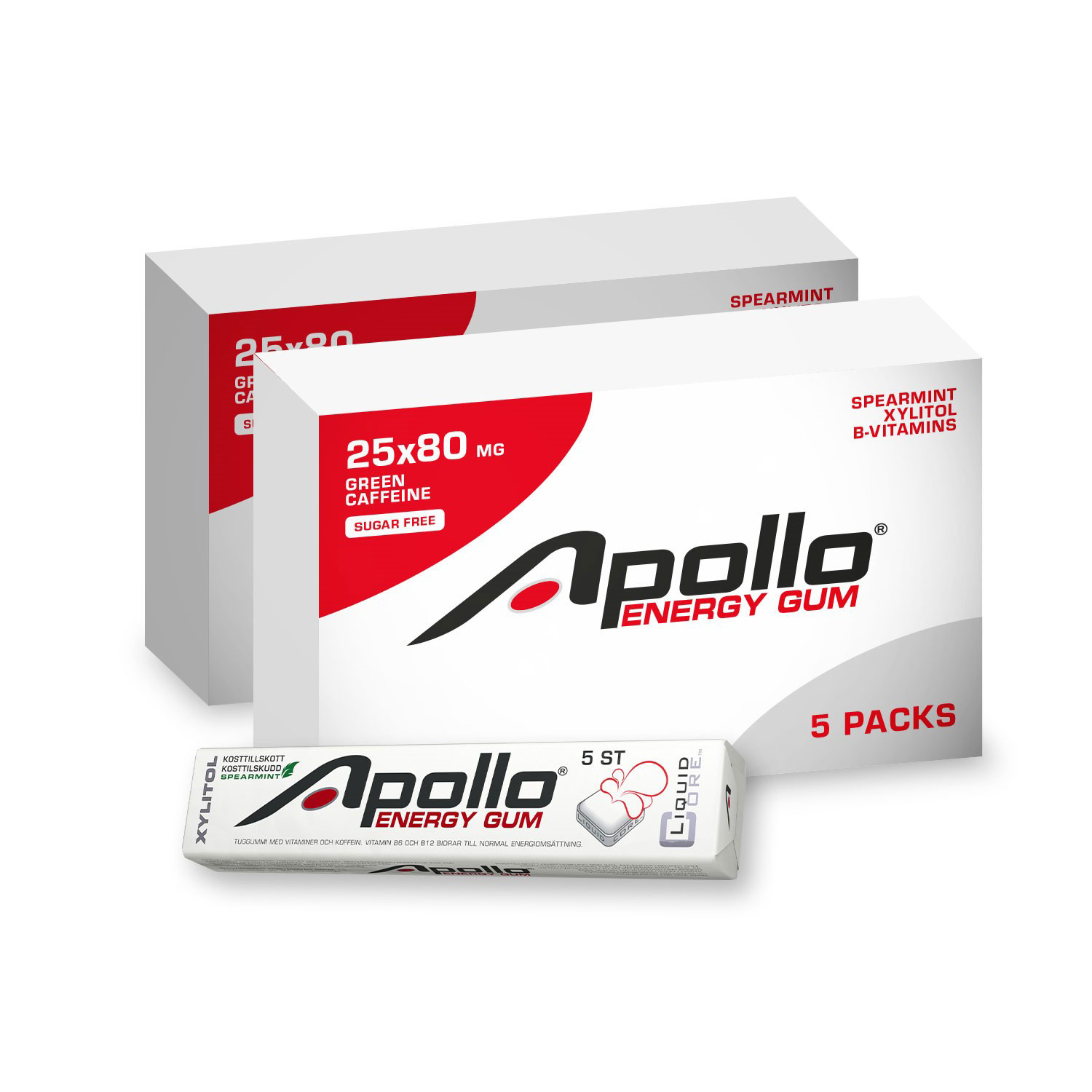 Apollo Energy Gum 10-pack - Köp Energituggummi Online - Omedelbar ...