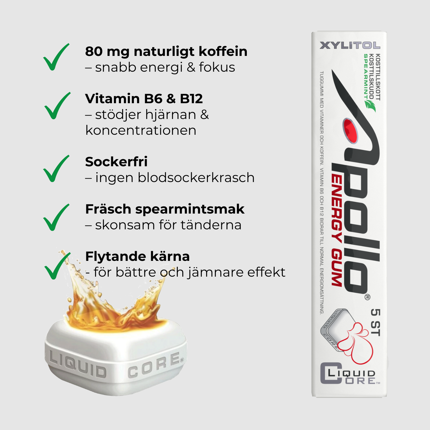 Apollo Energy Gum - Köp Energituggummi Online - Omedelbar Energi ...